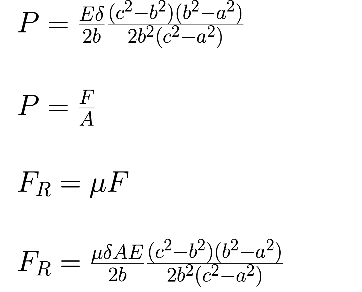 Approximating Frictional Force in Friction Fits | ICLR Wiki
